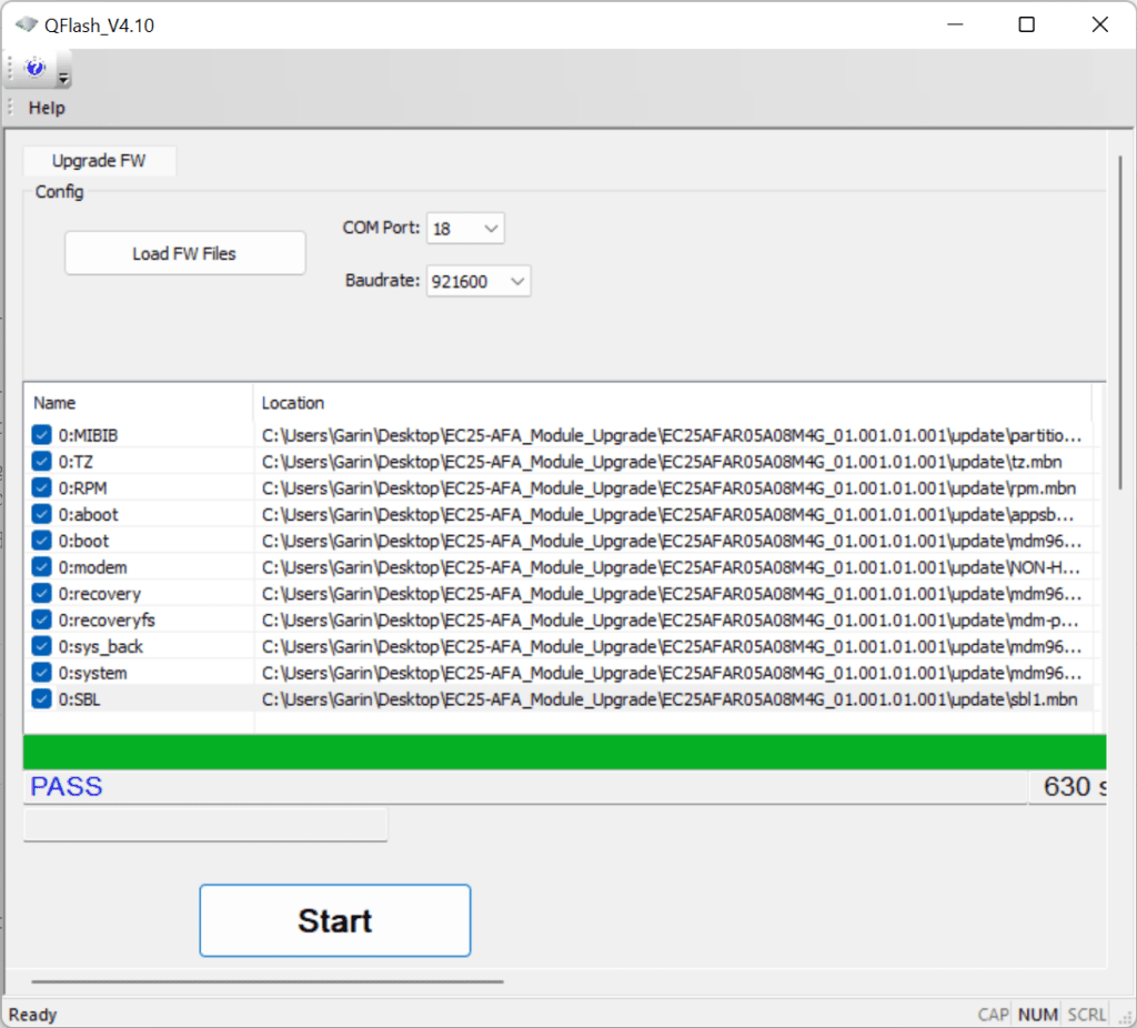 How to Upgrade Quectel 4G Module Firmware via USB - Mictrack Help