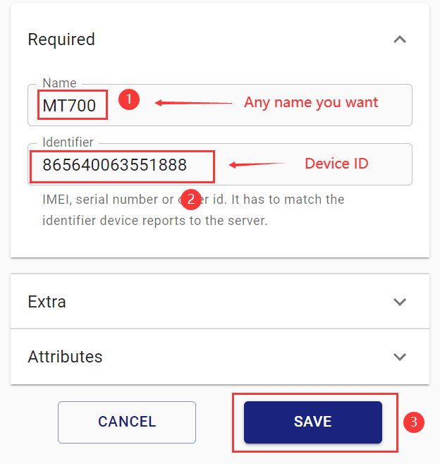 How to Connect the MT700 to Traccar - Mictrack Help